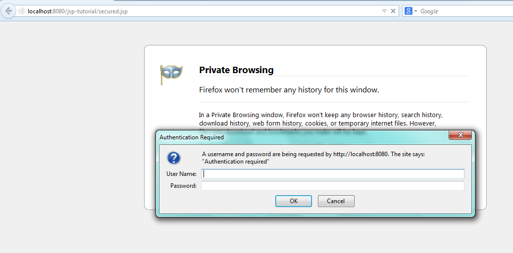 JSP Security | JSP tutorial by Wideskills